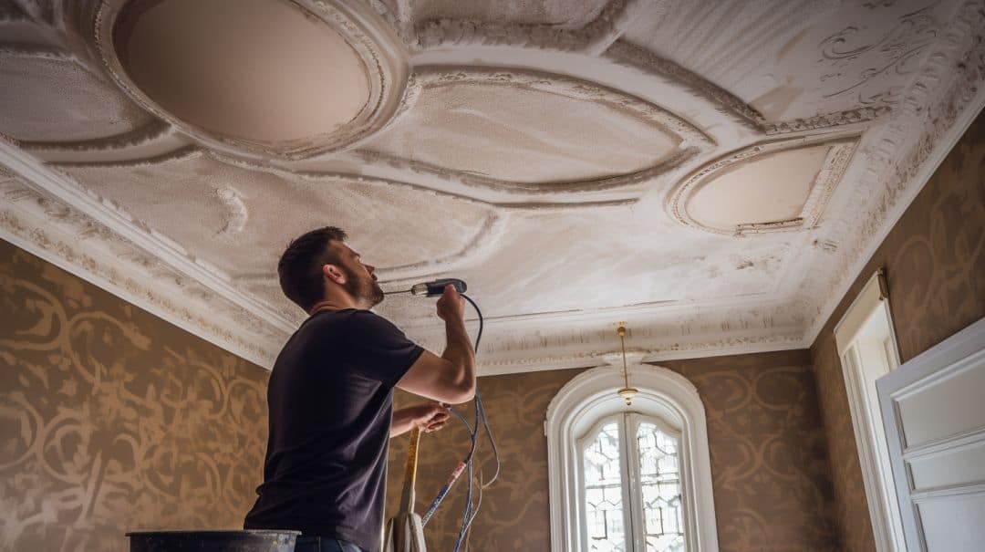 Expert Ceiling Restoration: The Interior Plastering Advantage