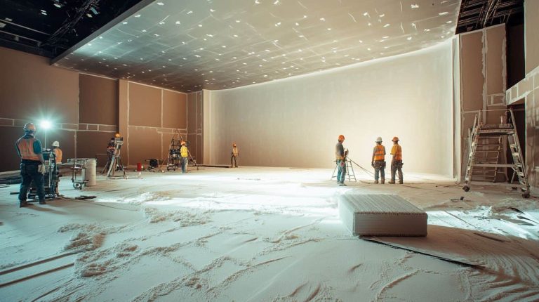 Acoustic Plastering for Theaters and Studios | Indiana & KY