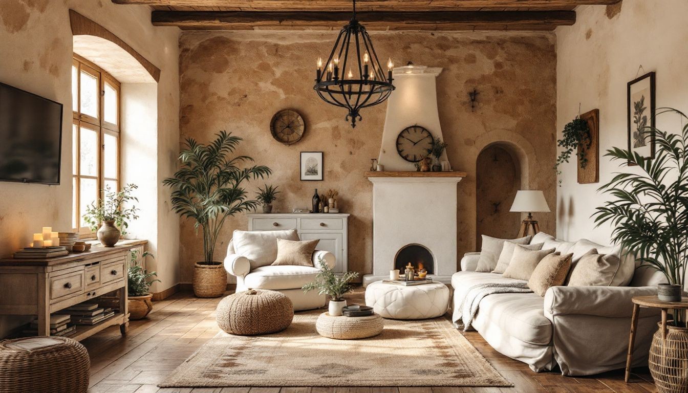 Combining Plaster and Wood: Guide to Rustic Interior Styles