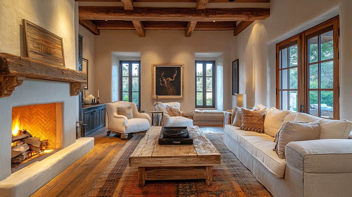 Combining Plaster and Wood: Guide to Rustic Interior Styles