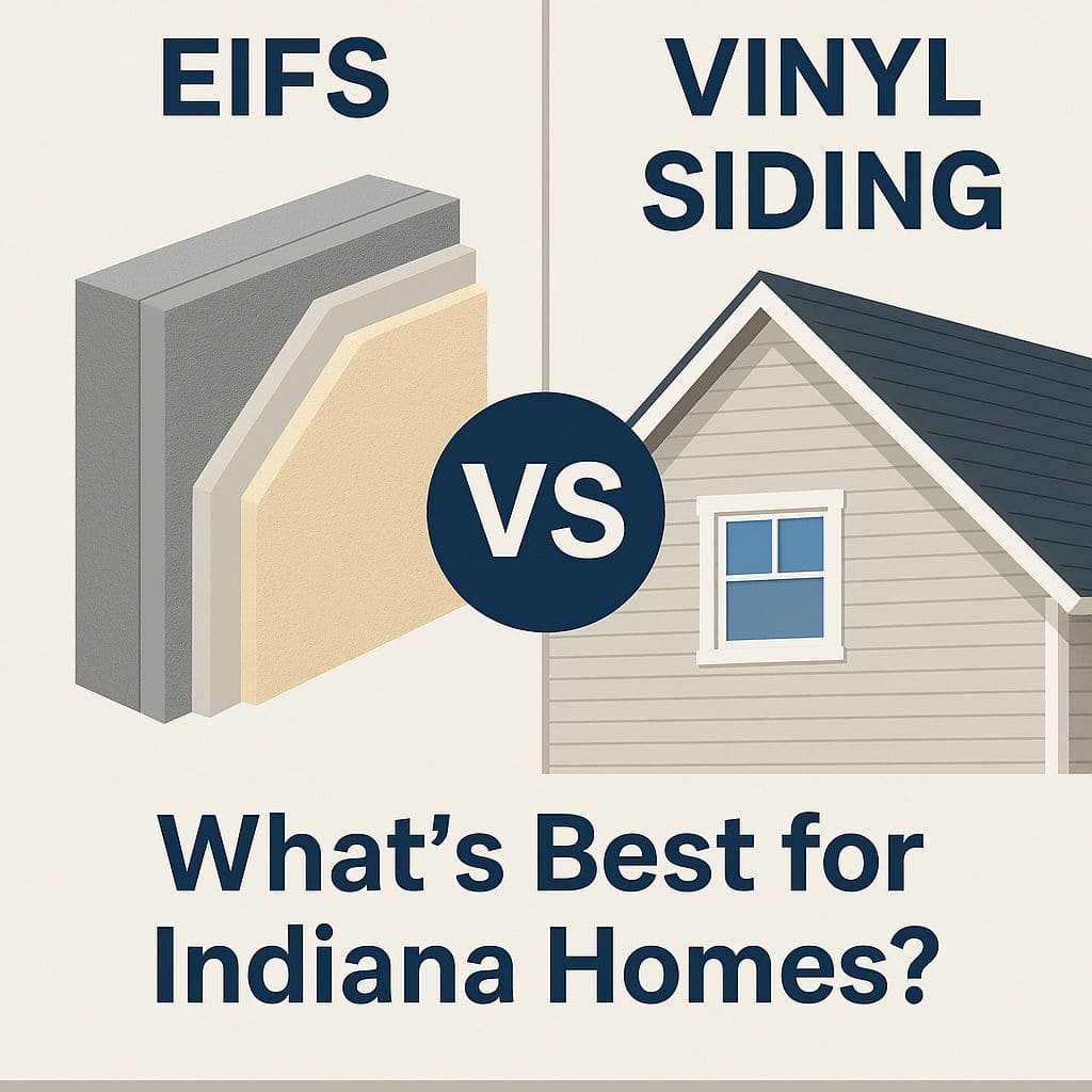 EIFS vs Vinyl Siding: What's Best for Indiana Homes?