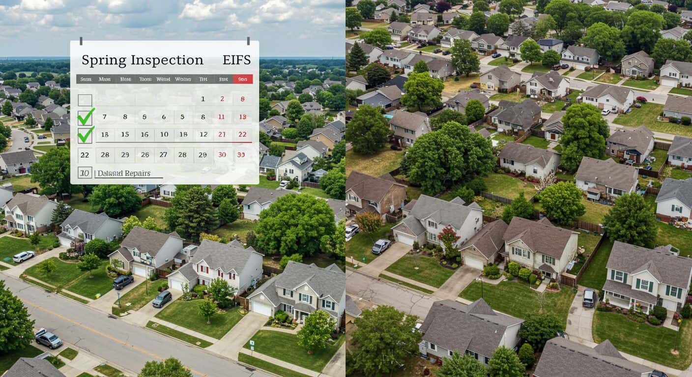 How Often to Inspect EIFS in Indiana: A Spring-Focused Guide