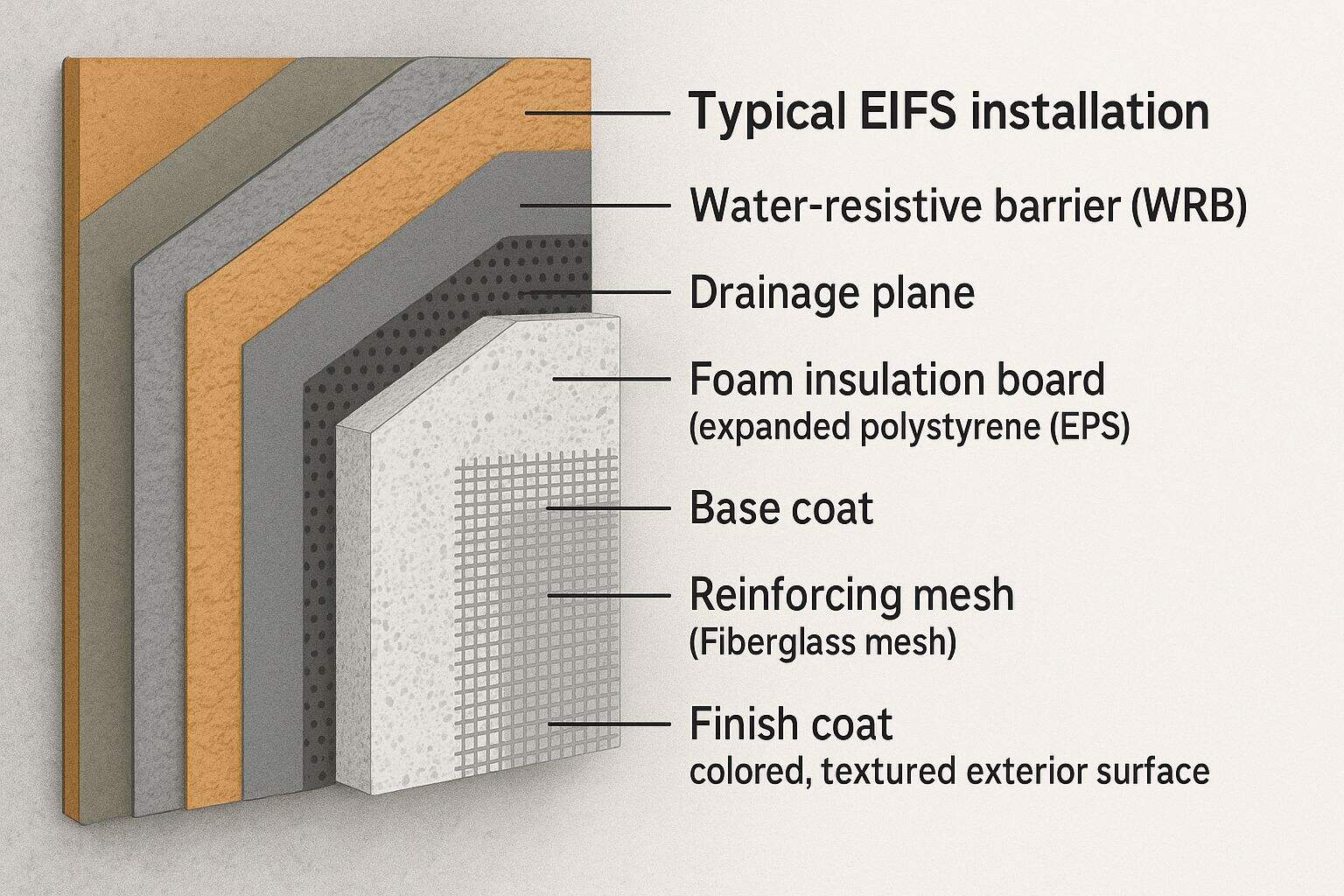 Synthetic Stucco (EIFS) Explained by Indiana Wall Systems