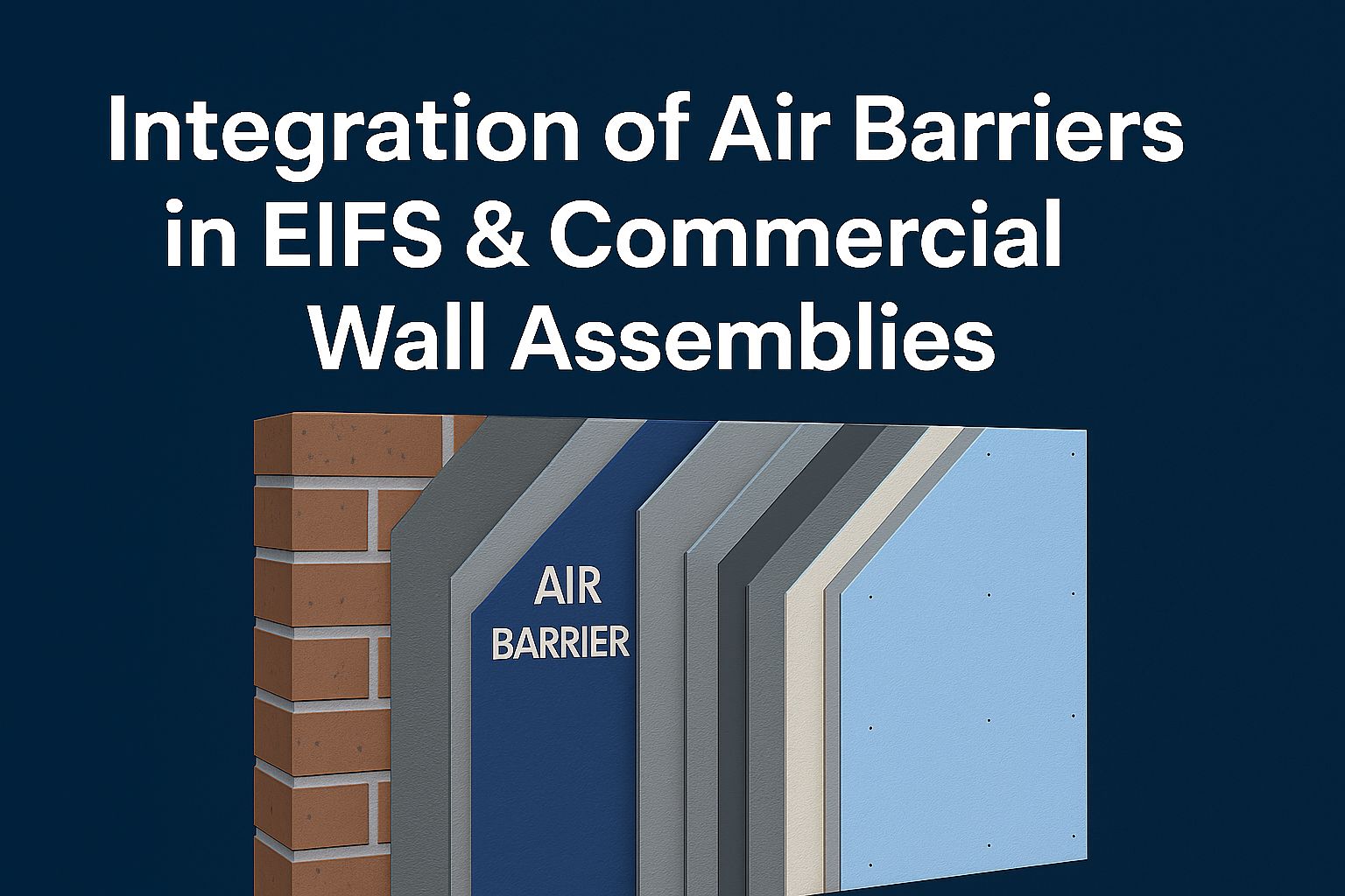 Air Barriers for EIFS & Commercial Walls: A Complete Guide