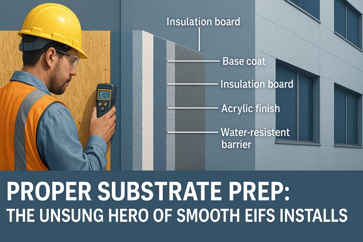Prep Your Substrate: The Unsung Hero of Smooth EIFS Installs