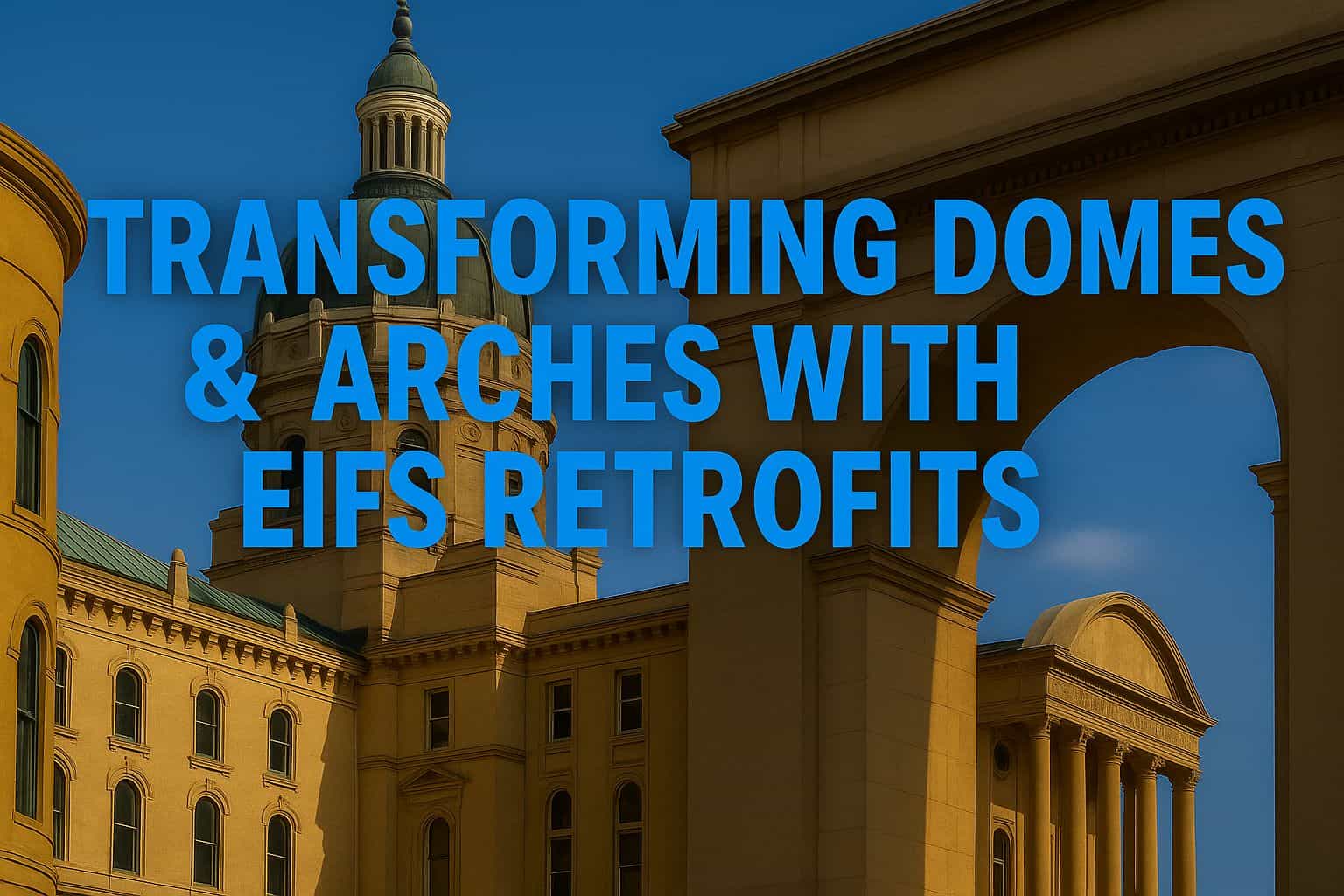 Transforming Domes & Arches with EIFS for Landmark Retrofits