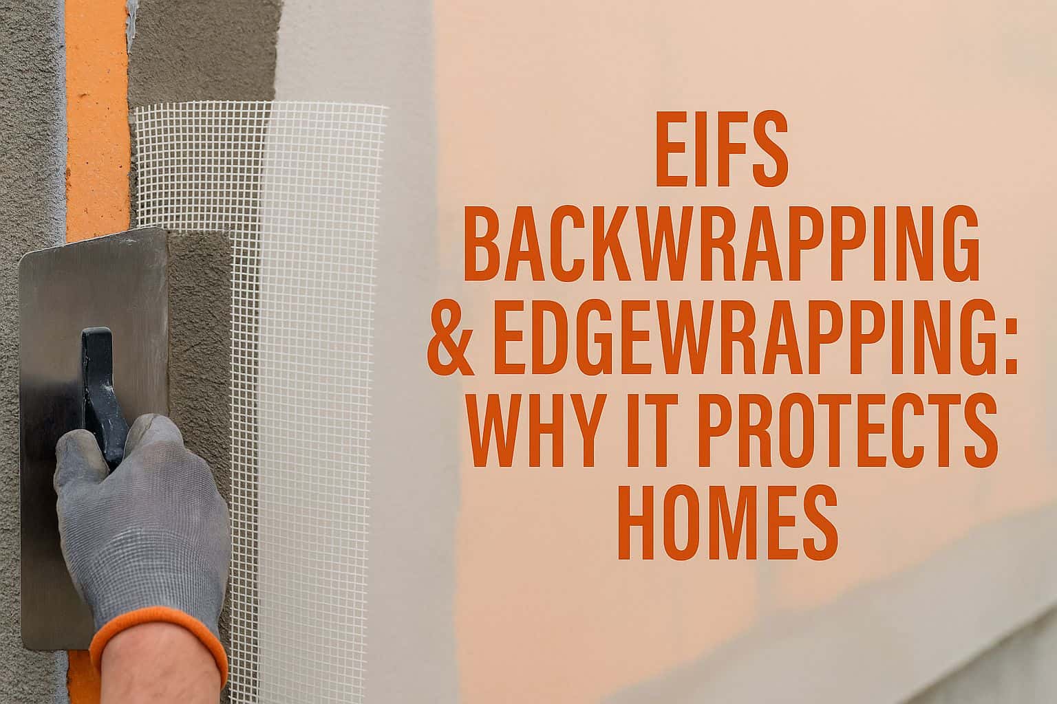 EIFS Backwrapping & Edgewrapping: Why It Protects Homes