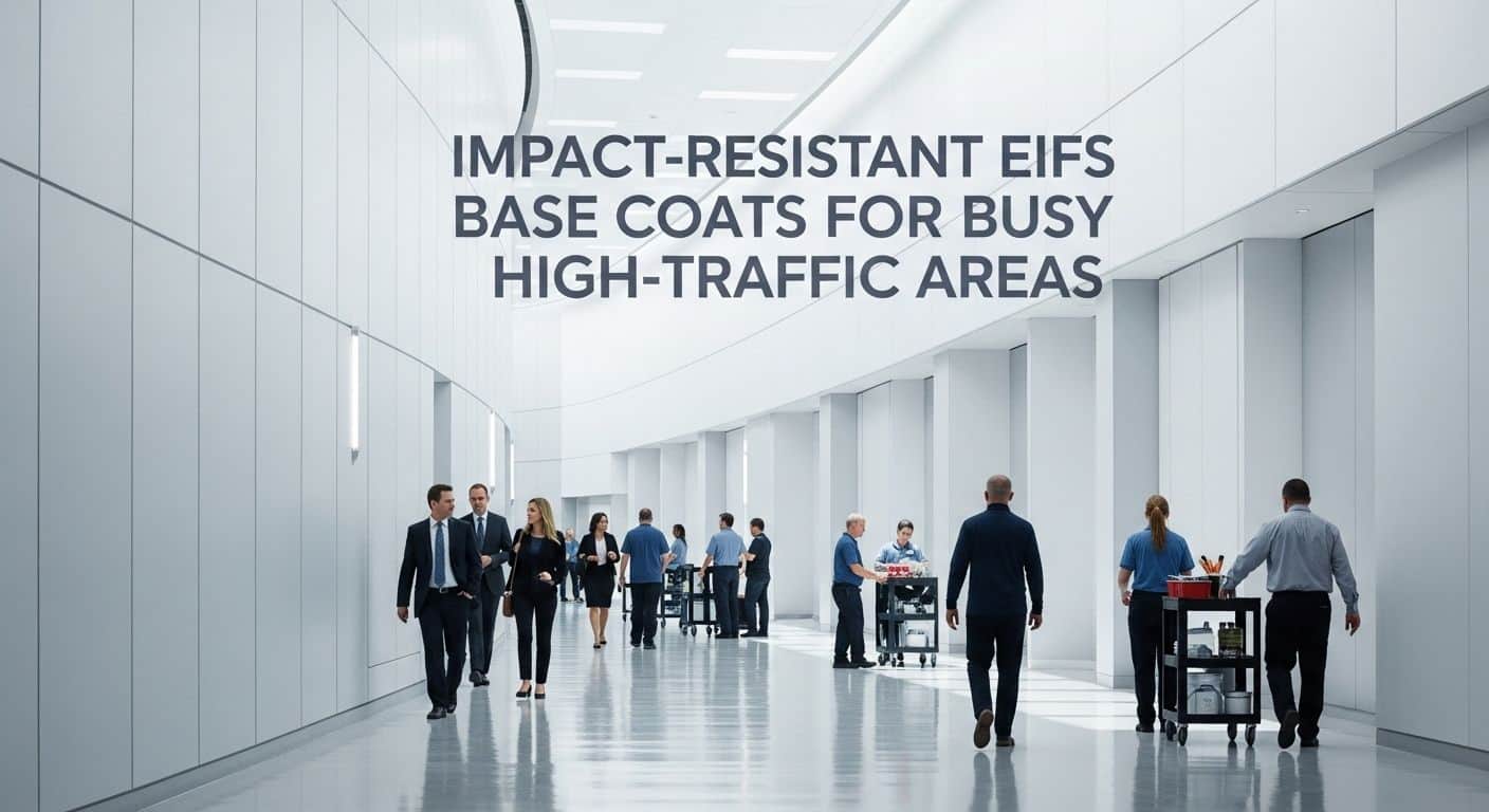 Strong EIFS Base Coats for High-Traffic & Impact-Prone Walls