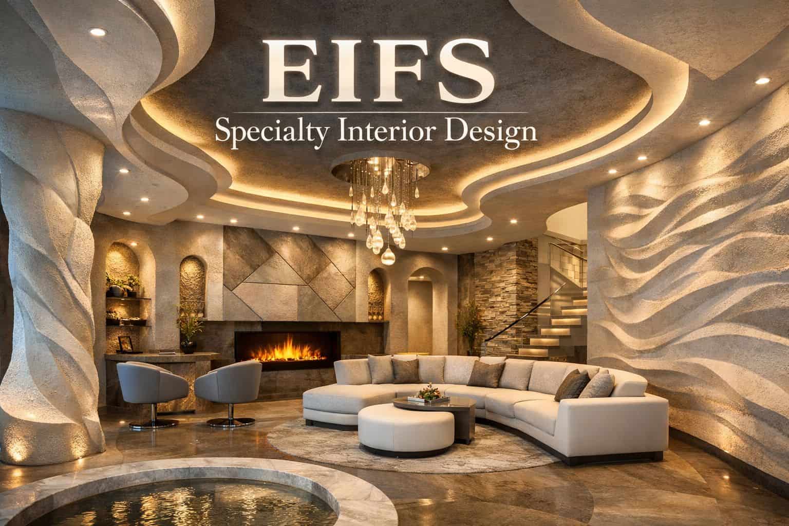 EIFS Specialty Interior Designs for Acoustics, Beauty & Light